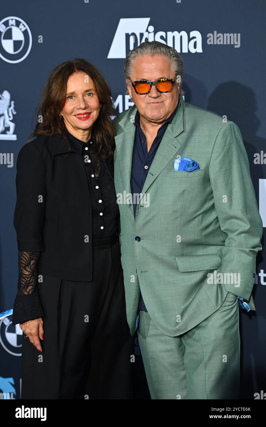 Michael BRANDNER Schauspieler, mit Ehefrau Karin, Roter Teppich,Blauer ...