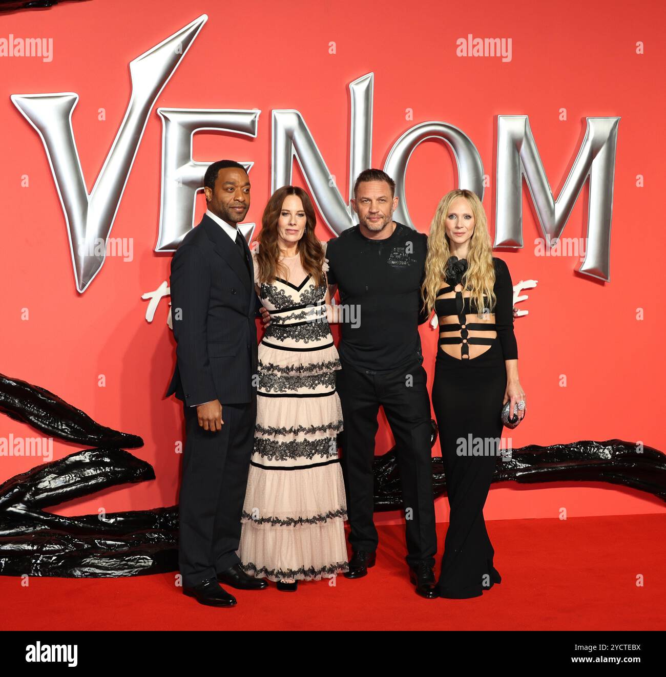 Tom hardy and juno temple at bfi imax hi-res stock photography and ...