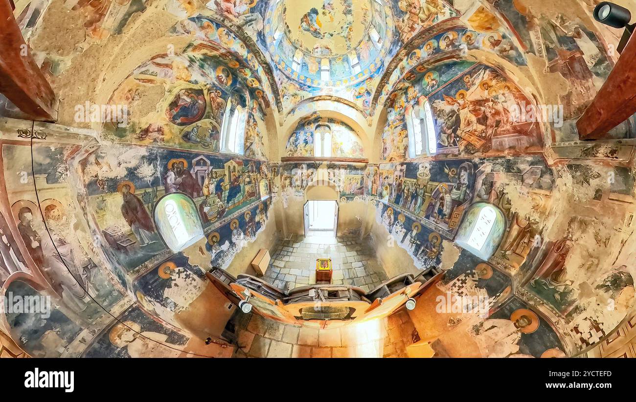 Studenica, Kraljevo, Serbia, Sept 2,2024: Interior of Studenica ...