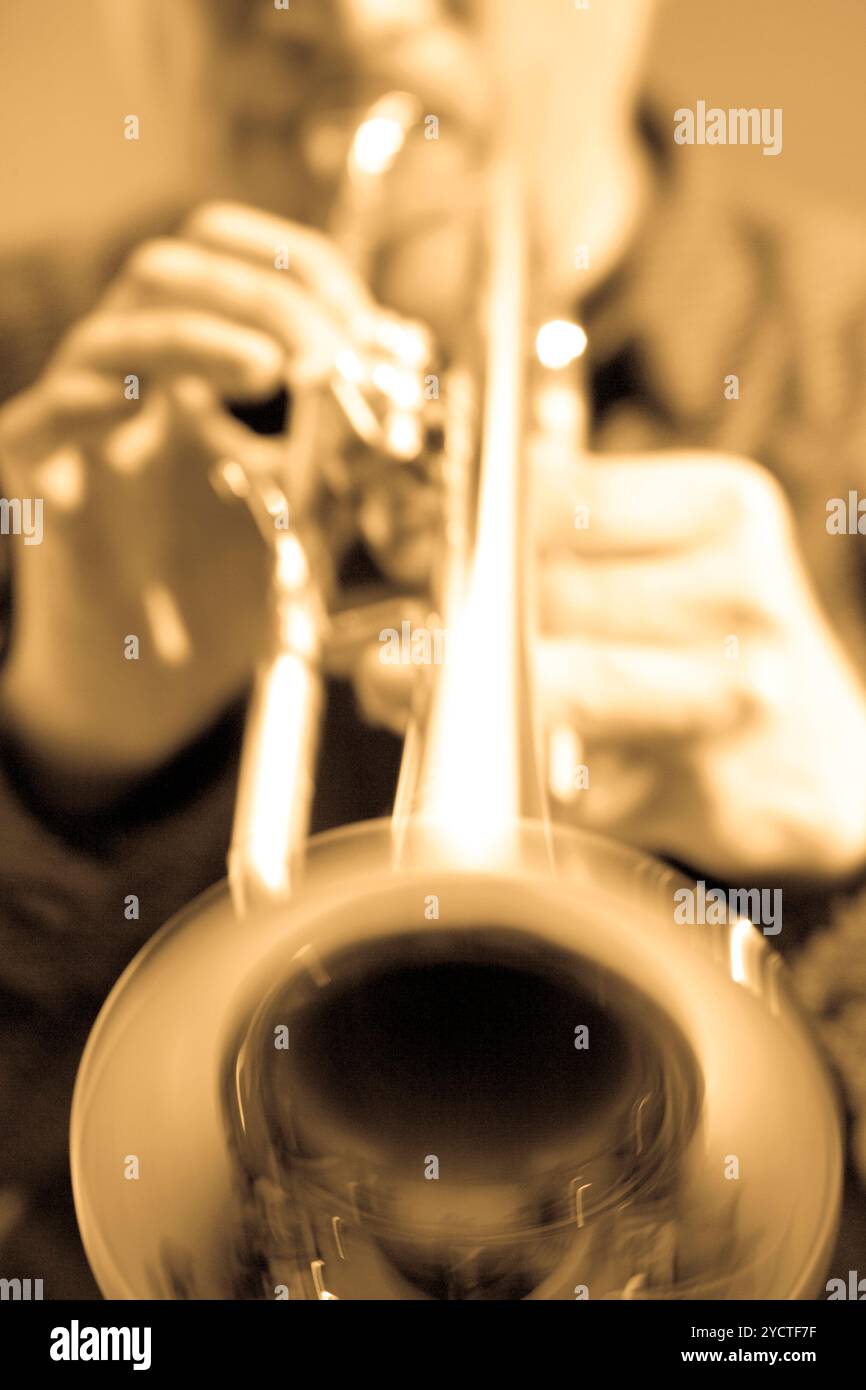 Japanese trumpet hi-res stock photography and images - Alamy