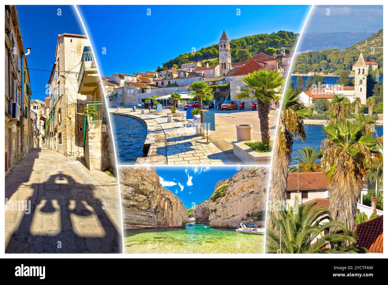 Picturesque view idyllic island Cut Out Stock Images & Pictures - Alamy