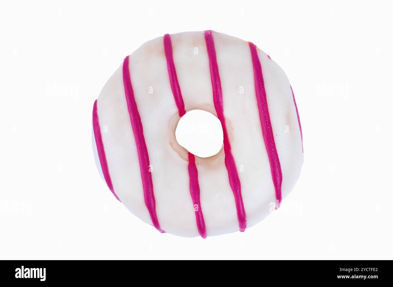 Sugar donut on table Cut Out Stock Images & Pictures - Alamy
