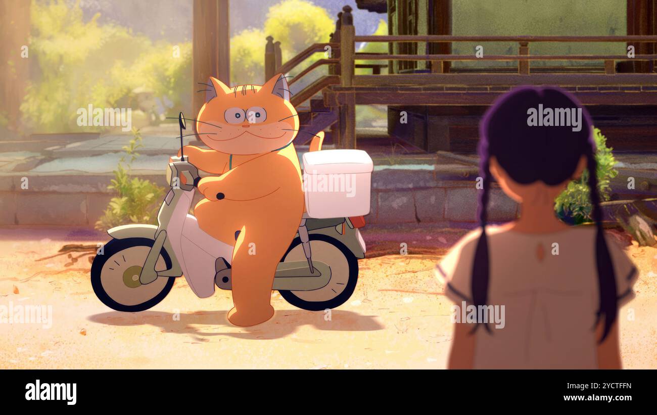 GHOST CAT ANZU (2024) -Original title: BAKENEKO ANZU-CHAN-, directed by NOBUHIRO YAMASHITA and ...