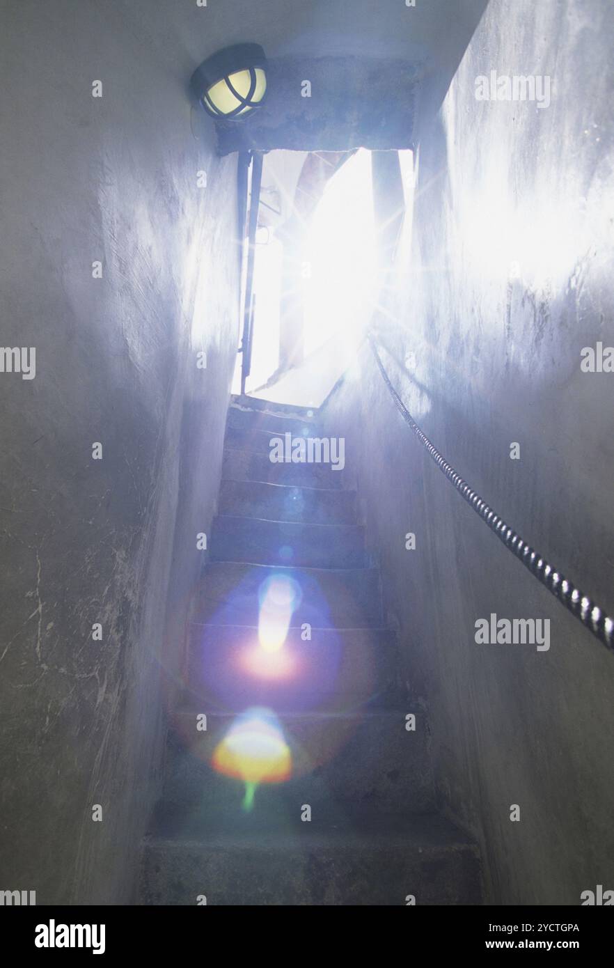 Light of stairs hi-res stock photography and images - Alamy
