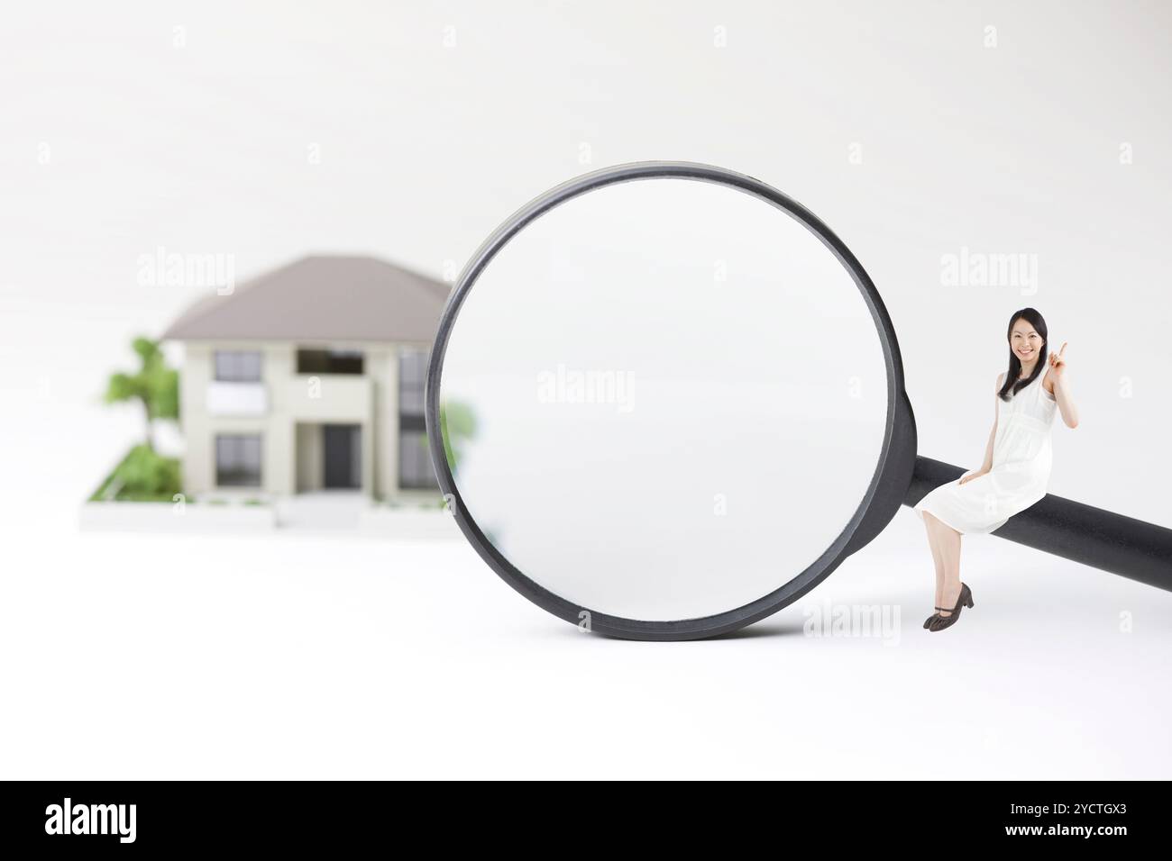 Magnifying glass human body hi-res stock photography and images - Alamy