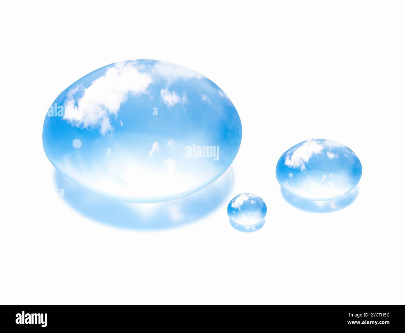 Cloud droplets Cut Out Stock Images & Pictures - Alamy