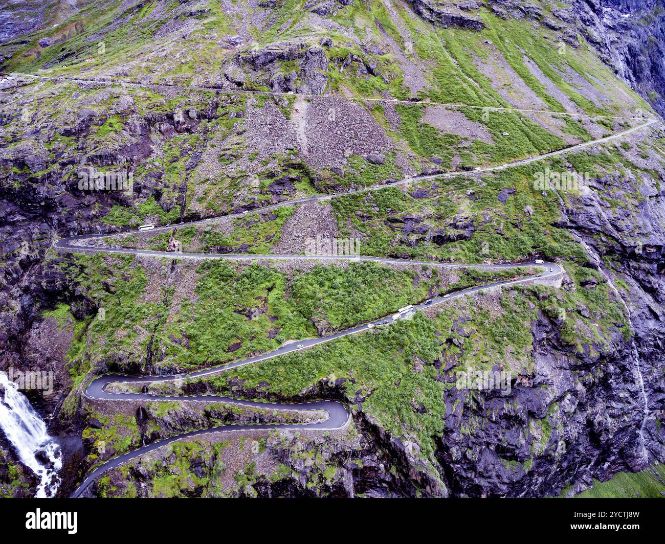Trolls path trollstigen trollstigveien hi-res stock photography and ...