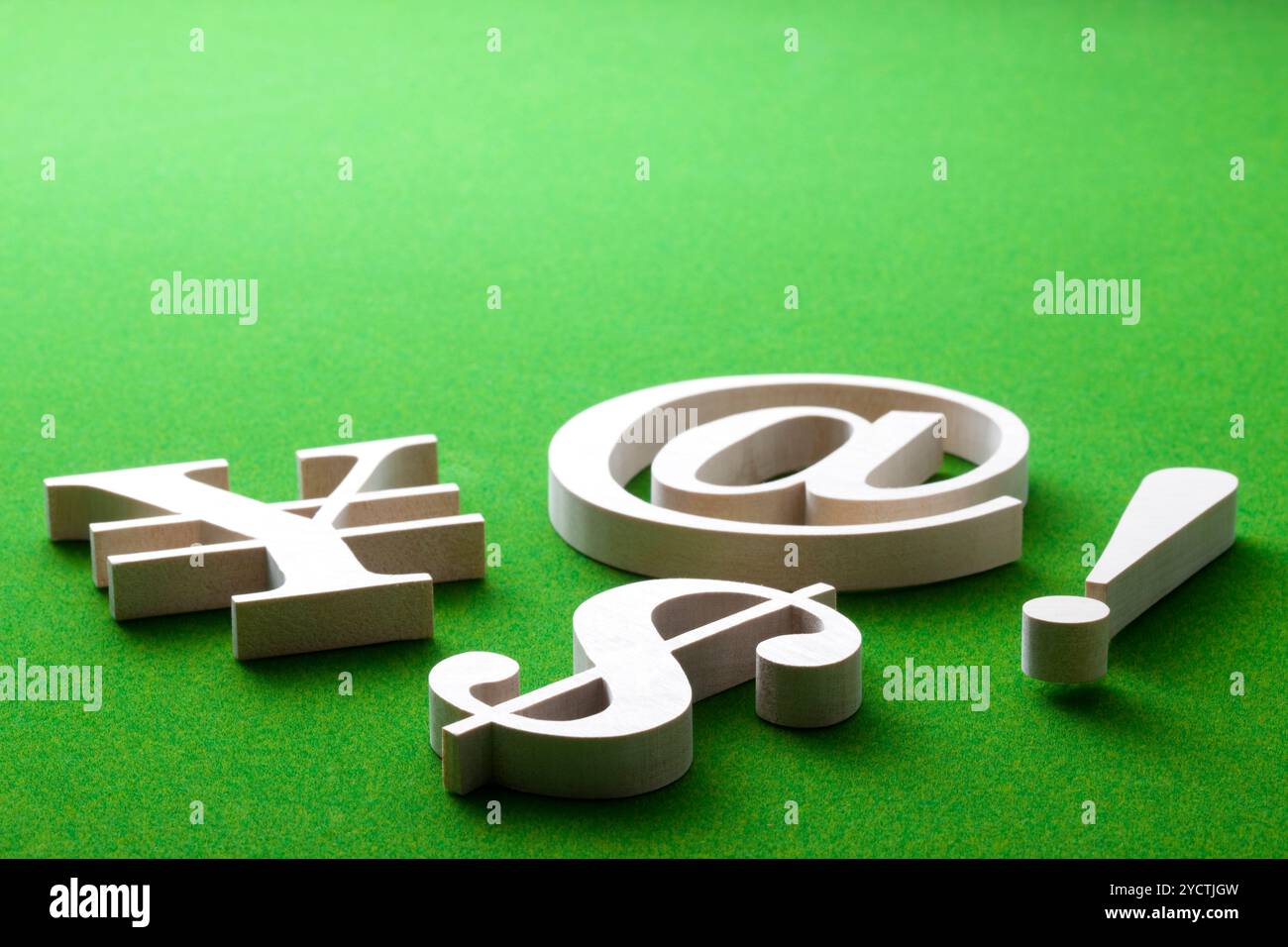 Wood carved symbol Stock Photo - Alamy