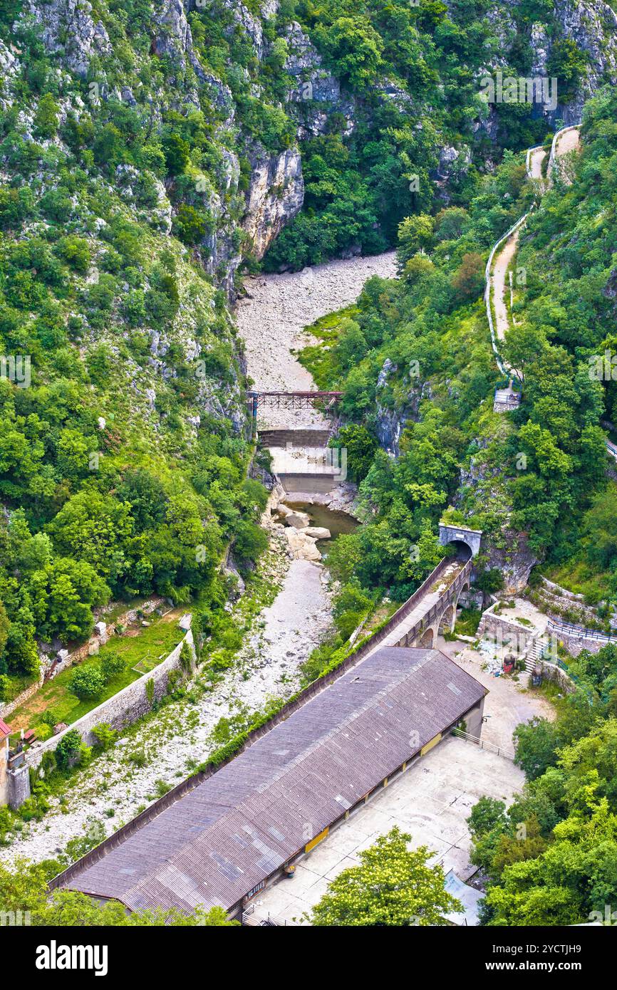 Aerial view dry riverbed river hi-res stock photography and images - Alamy