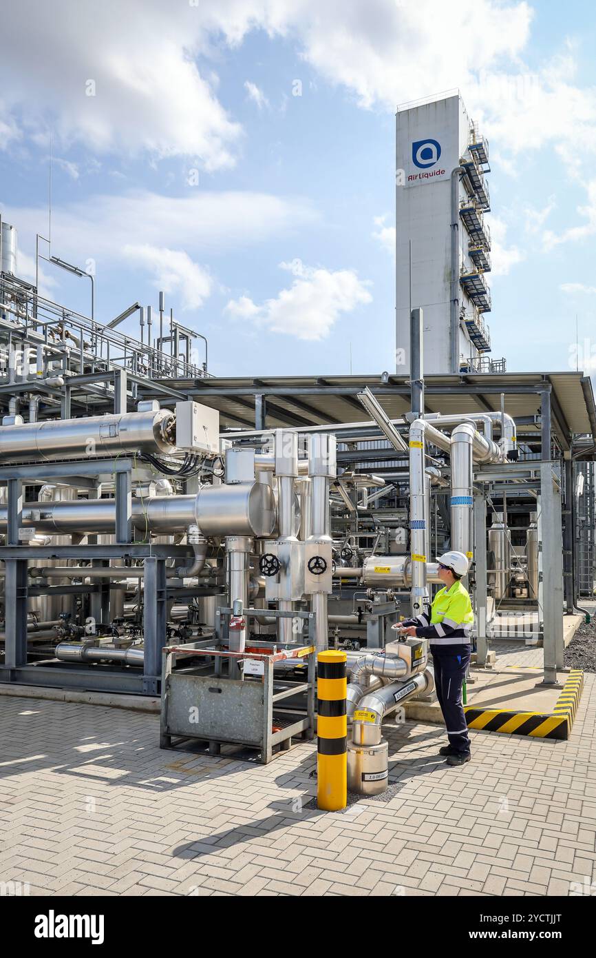 Oberhausen, North Rhine-Westphalia, Germany - Green hydrogen at Air ...
