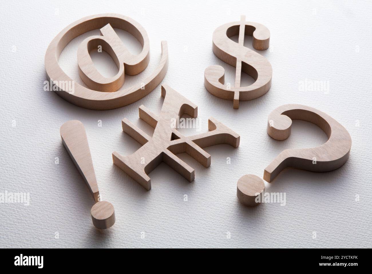 Wood carved symbol Stock Photo - Alamy