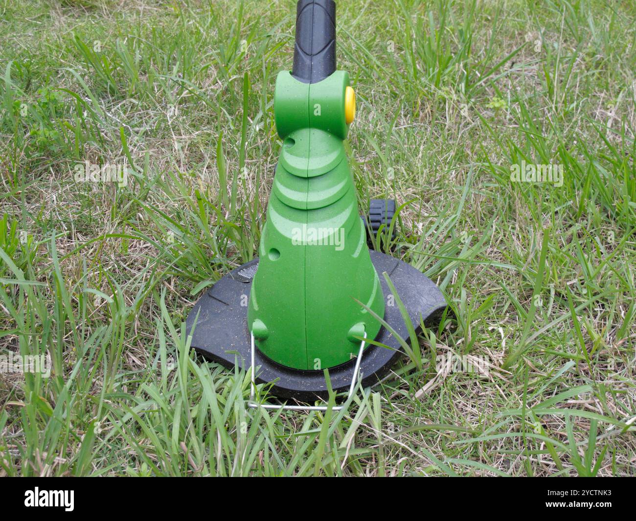 Simple lawn mower Stock Photo - Alamy
