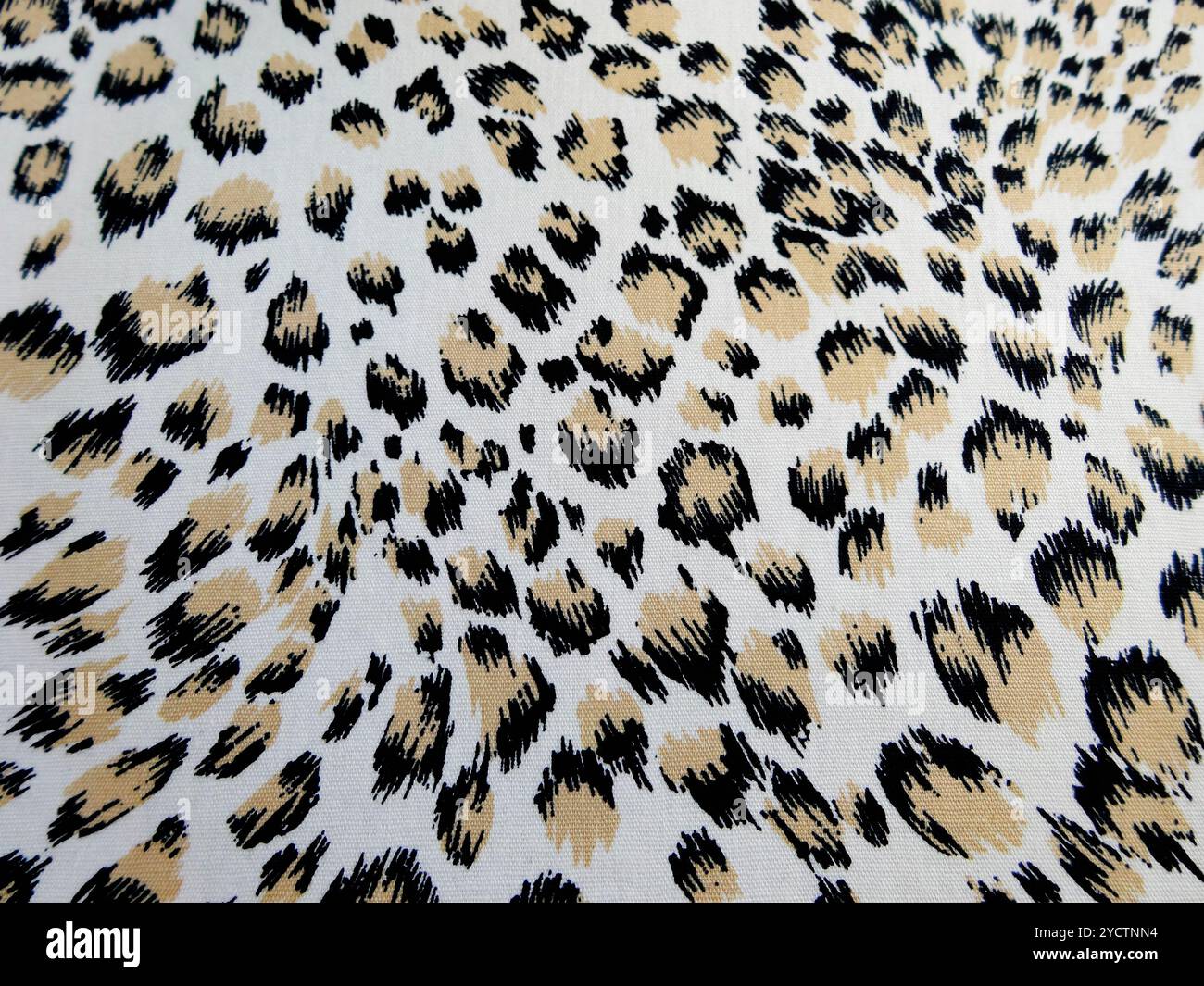 Leopard pattern fabric Stock Photo - Alamy