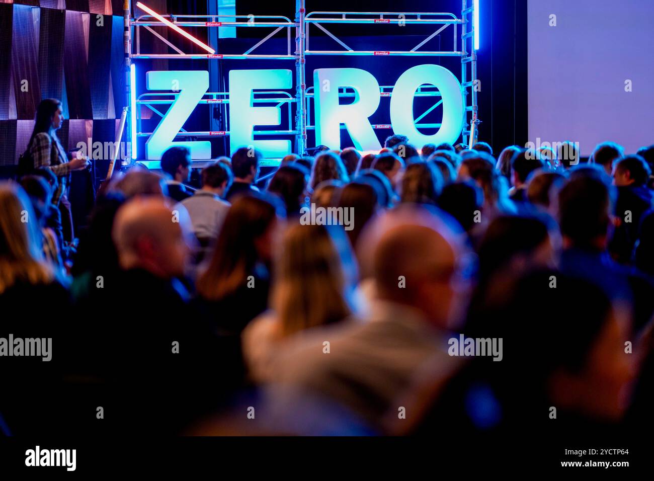 Oslo 20241024. The logo of the Zero conference. The Zero Conference is ...