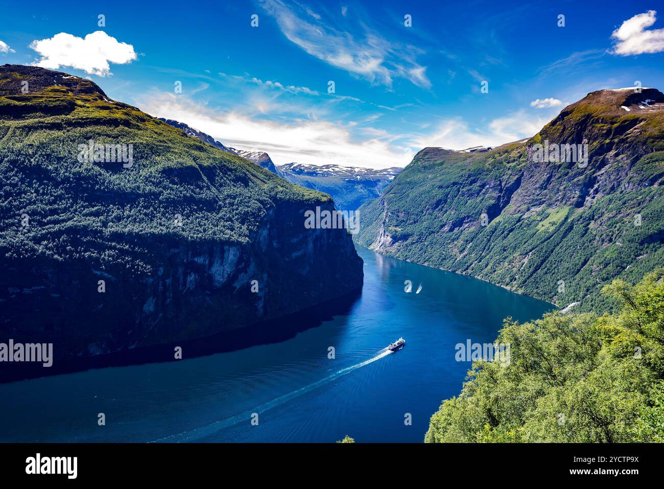 Seven sisters geiranger fjord hi-res stock photography and images - Alamy