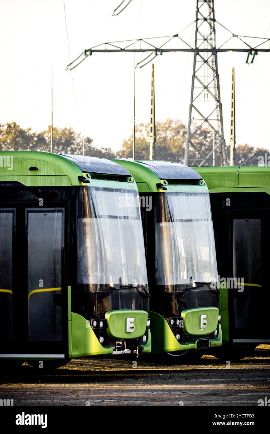 VENRAY - Electric buses on site of ailing Ebusco. The bus manufacturer ...