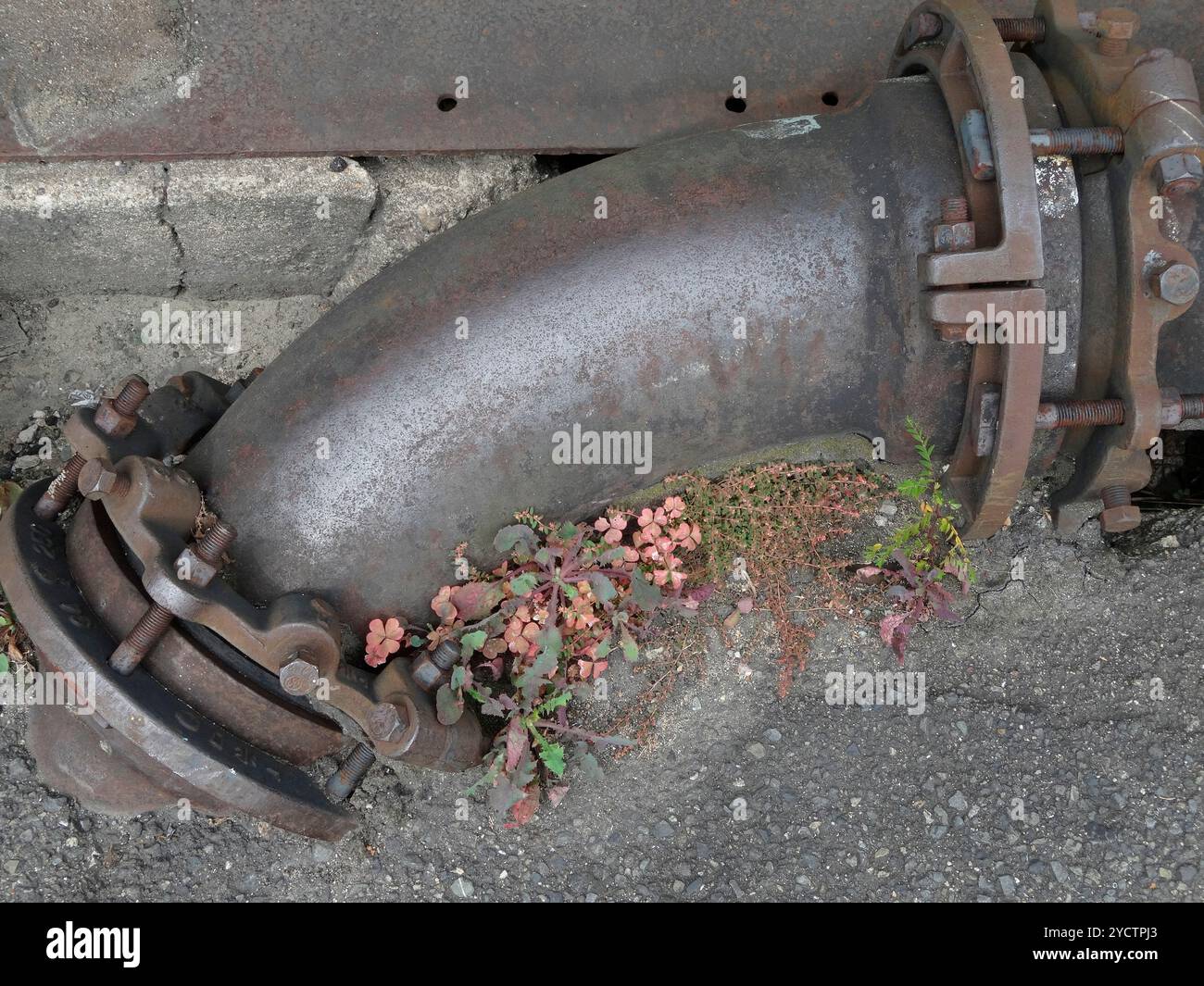 Underground buried water pipes Stock Photo - Alamy