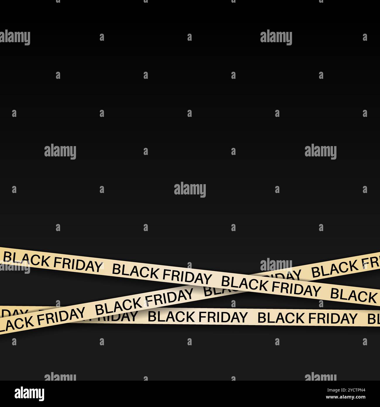 3d red ribbons for Black Friday sale on dark brick wall background ...