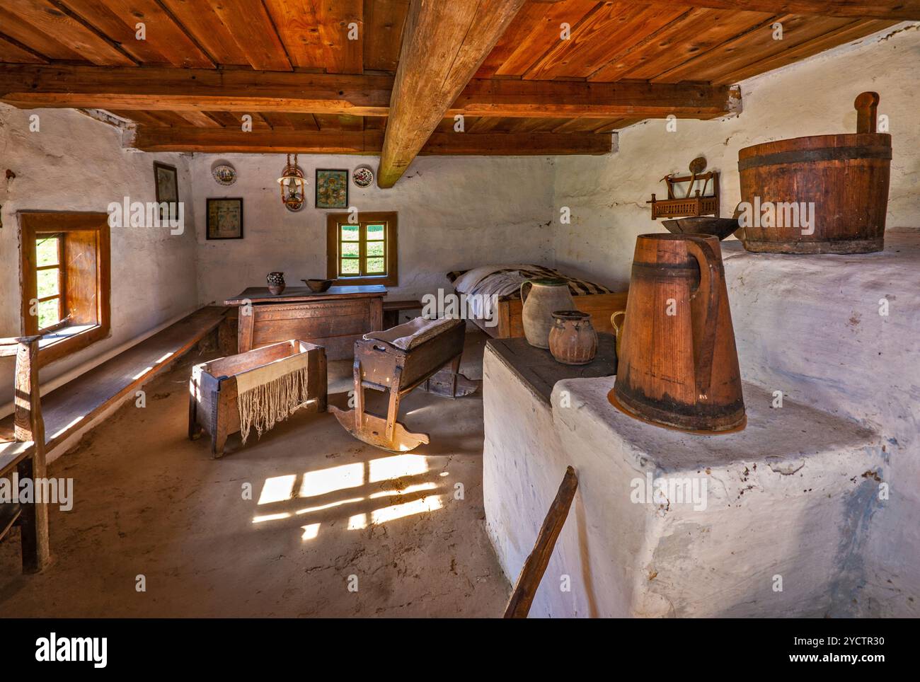 Peasant cottage interior hi-res stock photography and images - Alamy