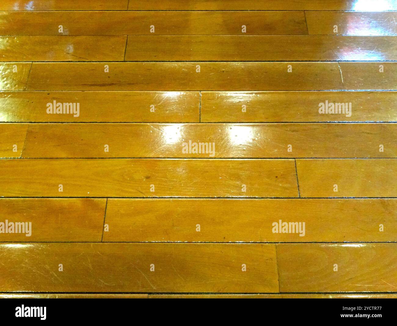 Waxed wooden flooring Stock Photo - Alamy