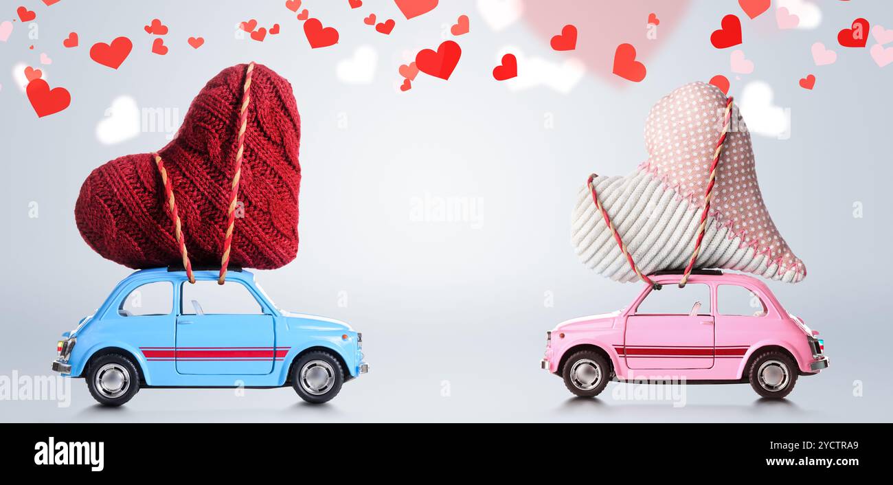 Flying hearts wedding background valentines hi-res stock photography ...