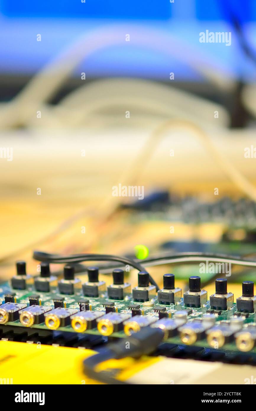 Substrate and monitor Stock Photo - Alamy