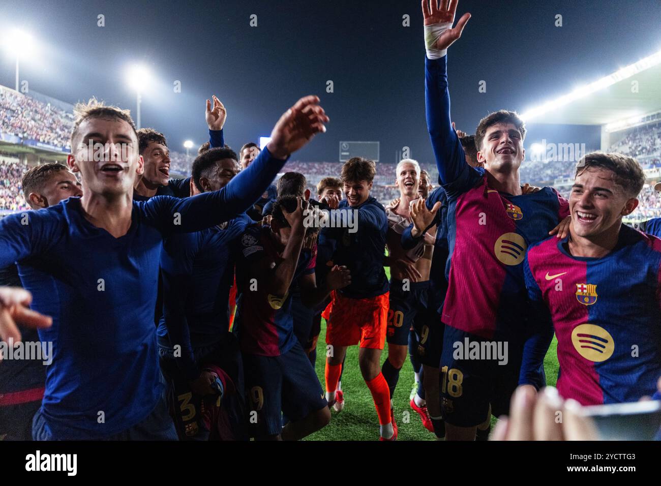 Barcelona, Spain, 23, October, 2024. Champions League - League Stage ...