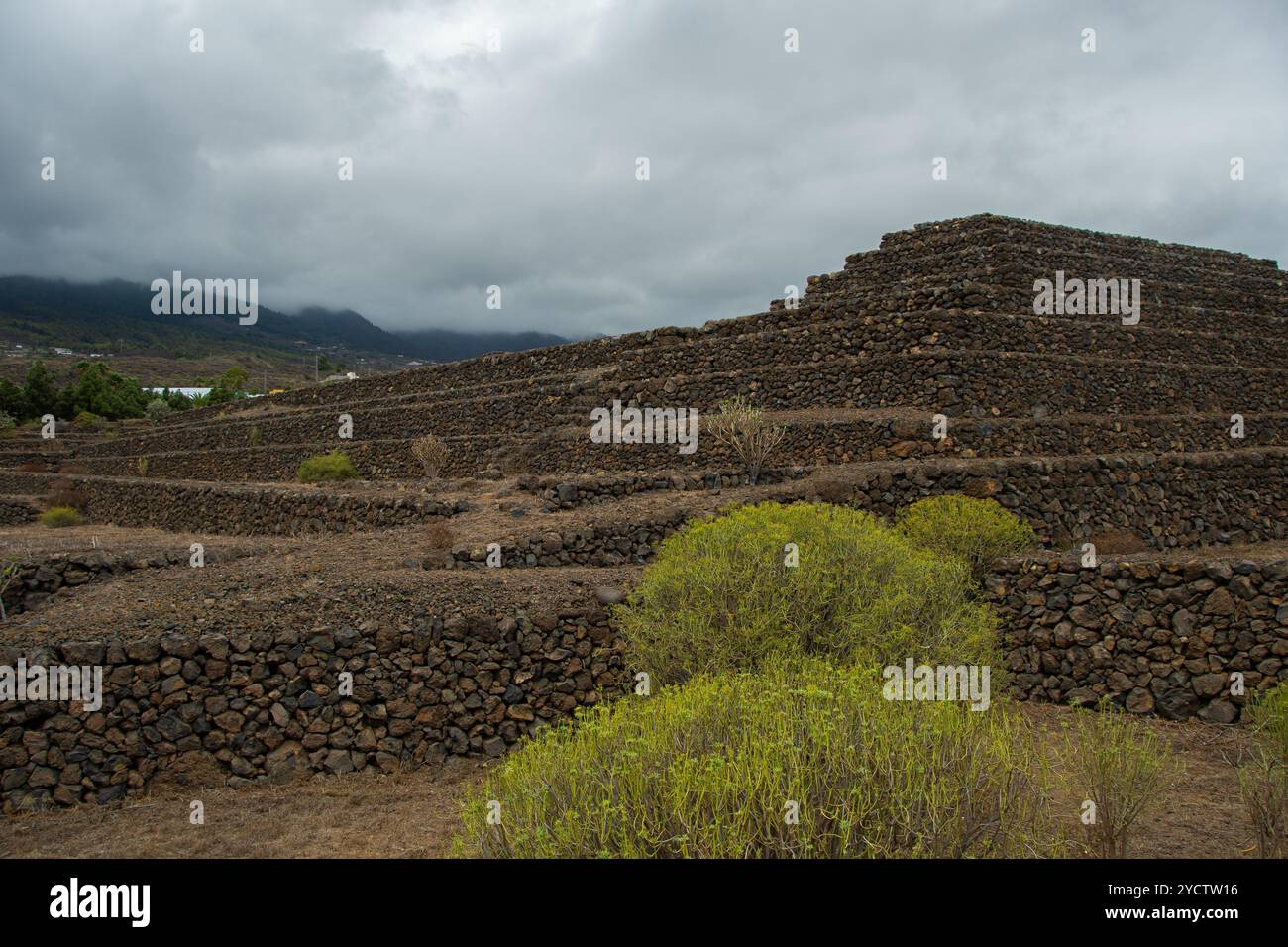 The Pyramids of Güimar on the Canary Island of Tenerife Stock Photo - Alamy