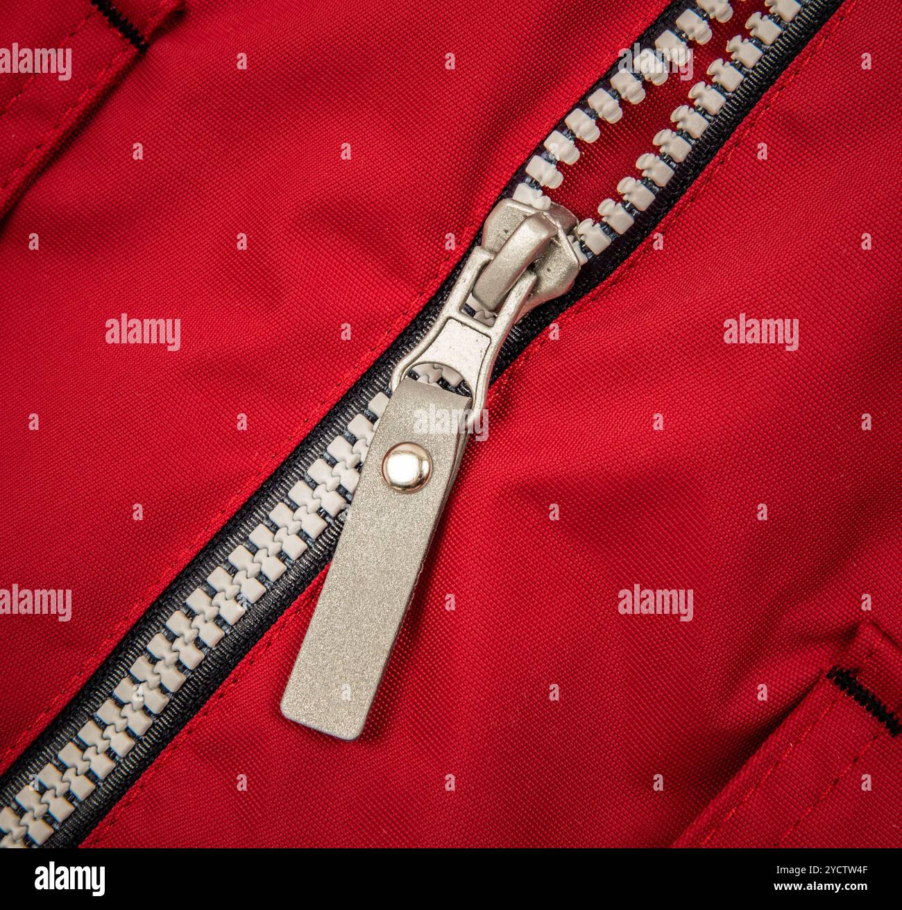 Close up zipper Stock Photo - Alamy