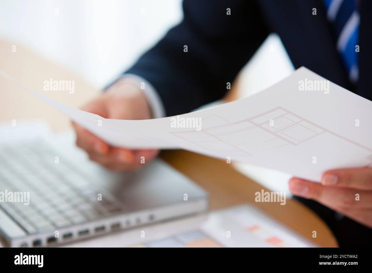Preparing documents hi-res stock photography and images - Alamy