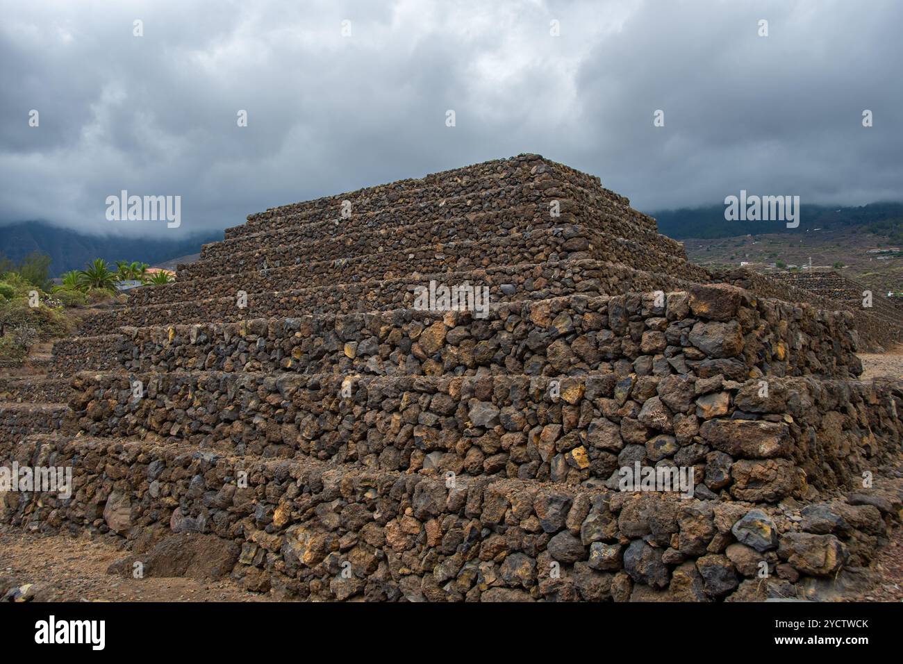 The Pyramids of Güimar on the Canary Island of Tenerife Stock Photo - Alamy
