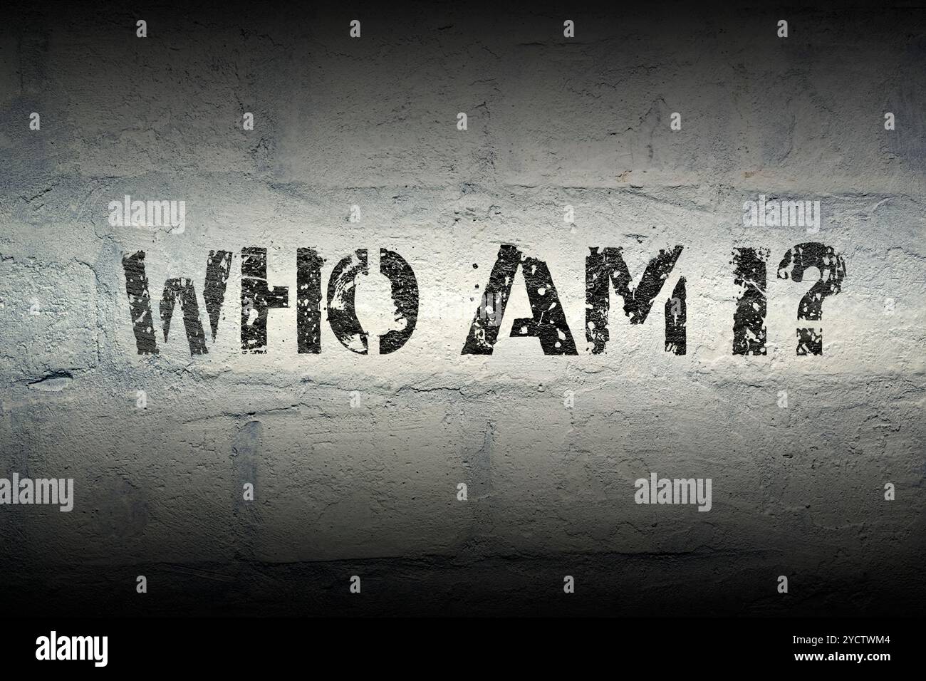 Who am I GR Stock Photo - Alamy
