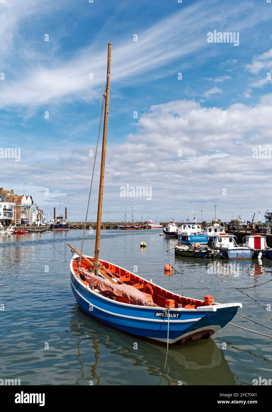 Yorkshire coble boat hi-res stock photography and images - Alamy