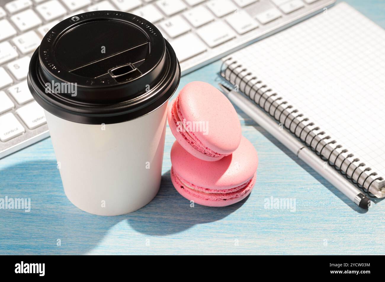 Remote work space Stock Photo - Alamy