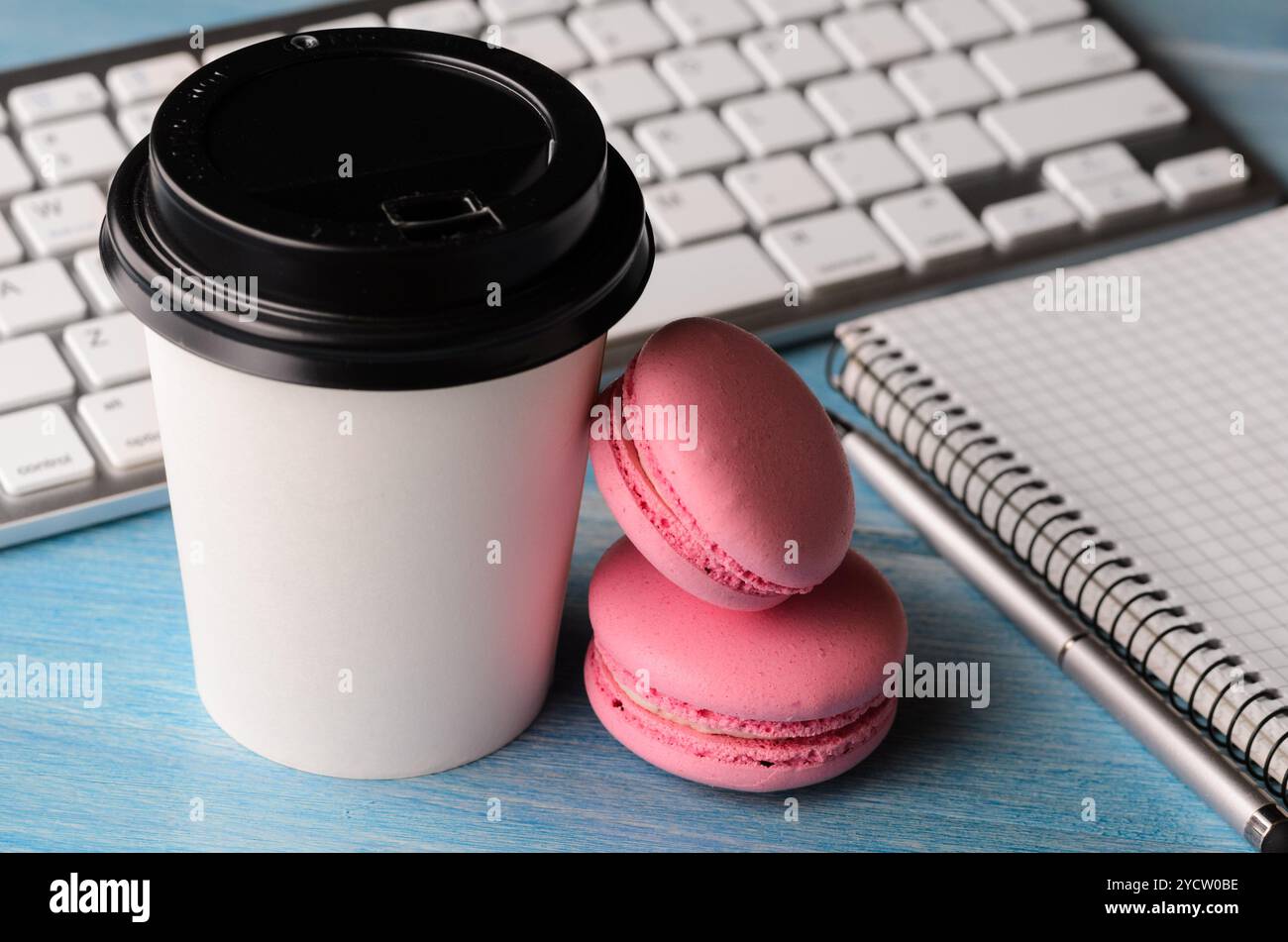 Remote work space Stock Photo - Alamy