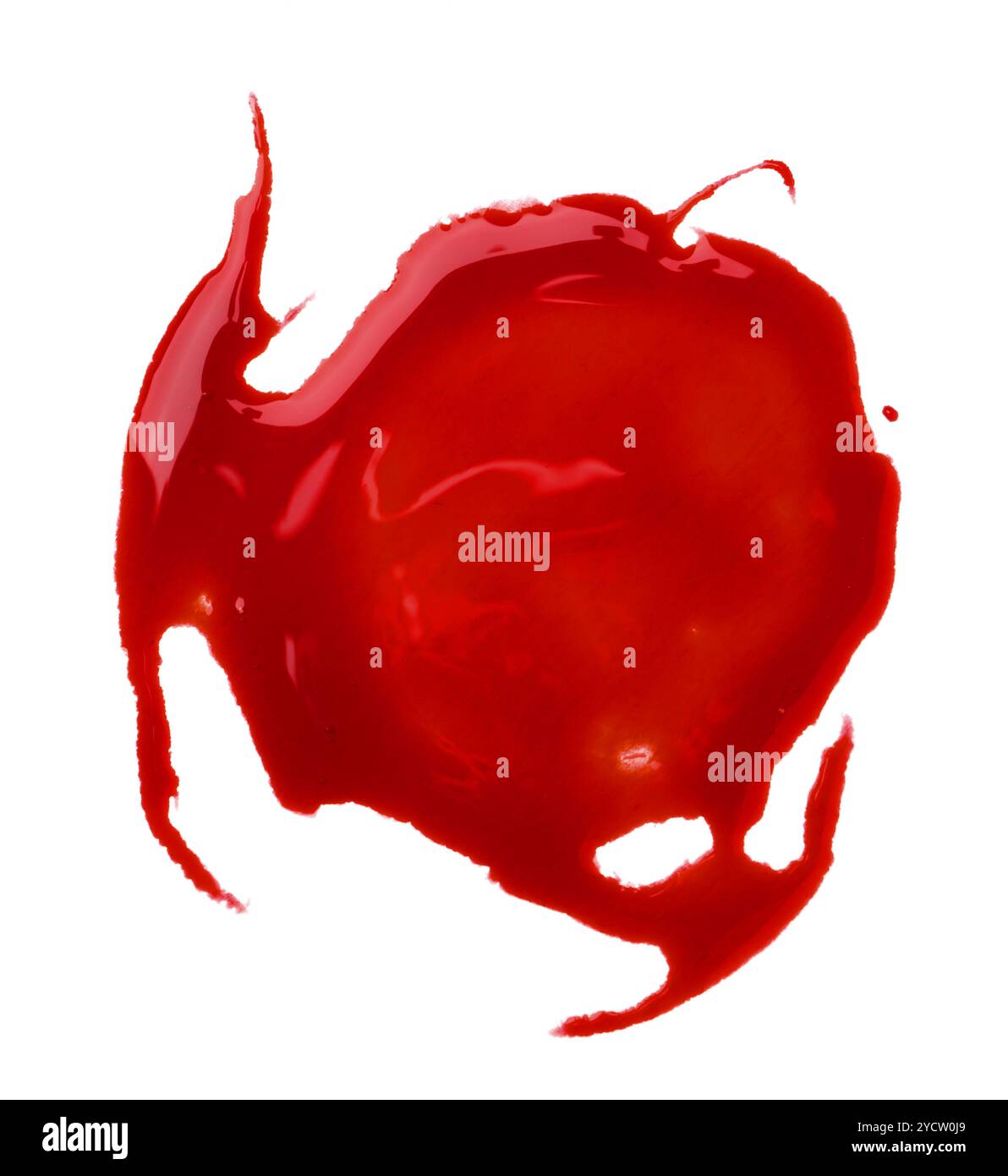 Realistic blood isolated on hi-res stock photography and images - Alamy