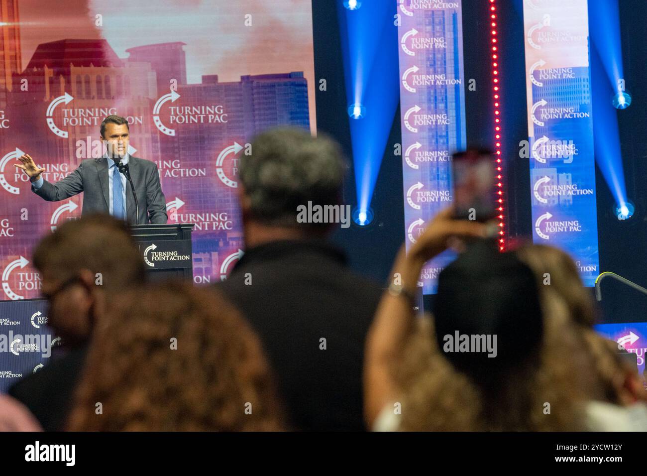 Donald Trump election rally at the Gas South Arena in Duluth, Georgia ...