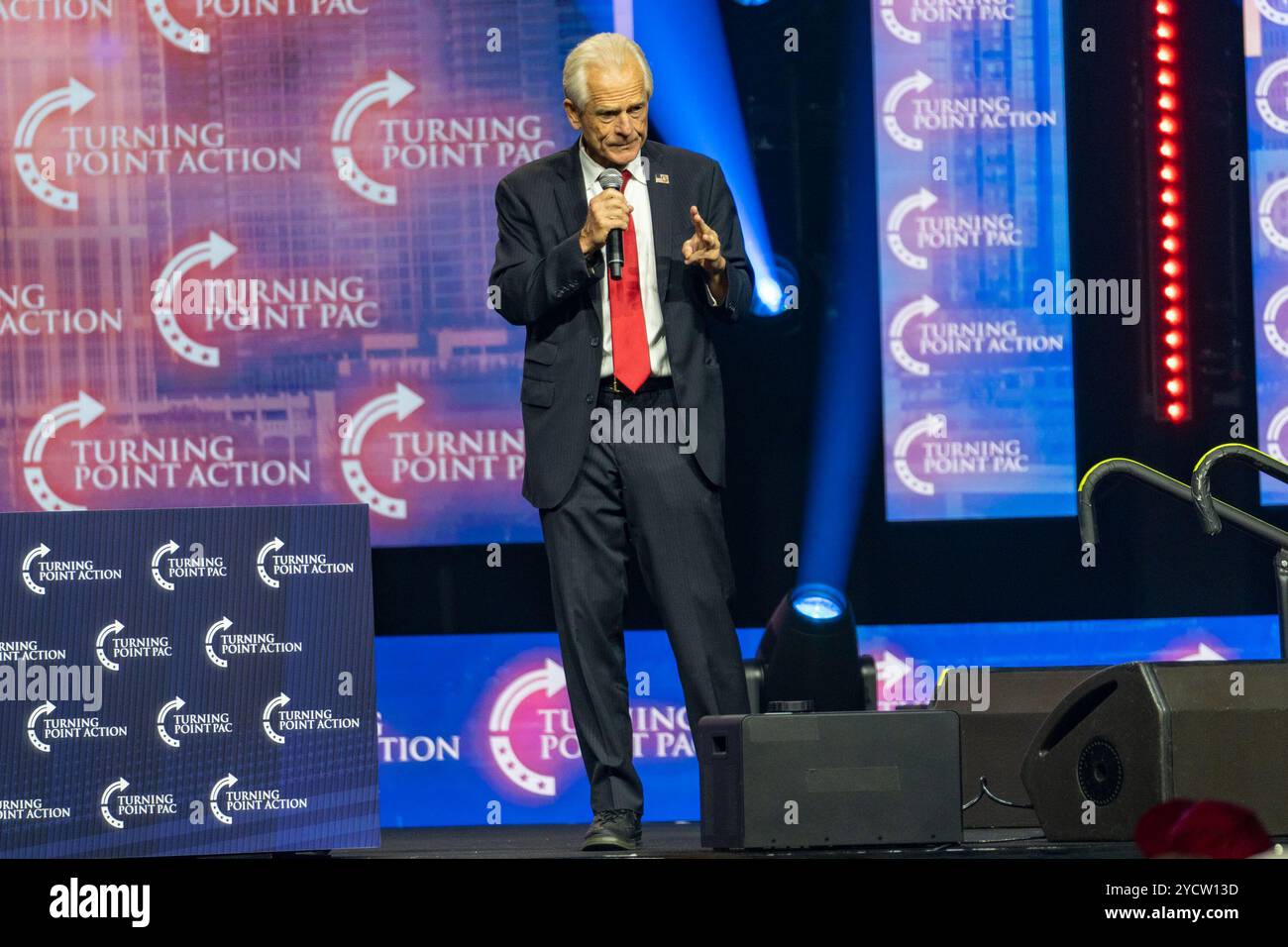 Donald Trump election rally at the Gas South Arena in Duluth, Georgia ...