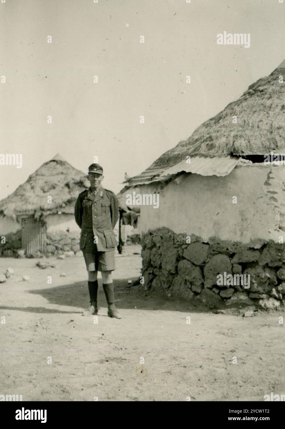 WW2 - WWII, second world war, Afrika Korps german soldiers, near Derna ...