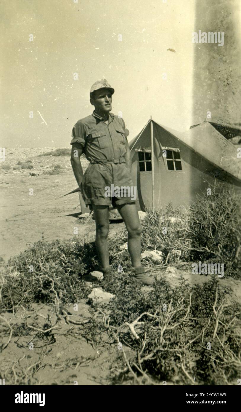 WW2 - WWII, second world war, Afrika Korps german soldiers, near Derna ...