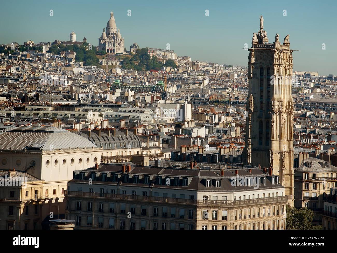 Paris sky view hi-res stock photography and images - Alamy