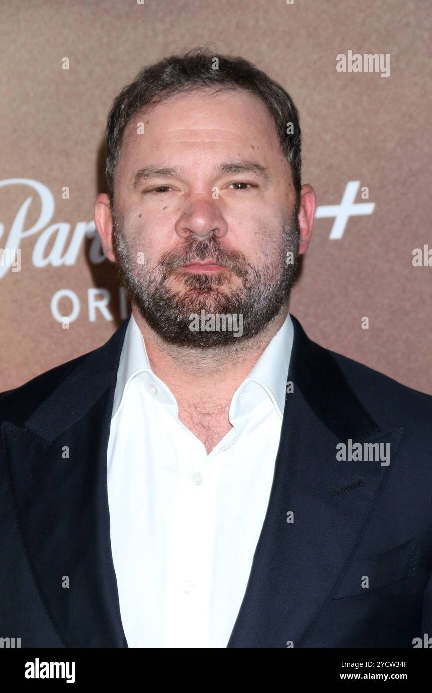 Los Angeles, USA. 23, October, 2024. Pictured left to right, Austin ...