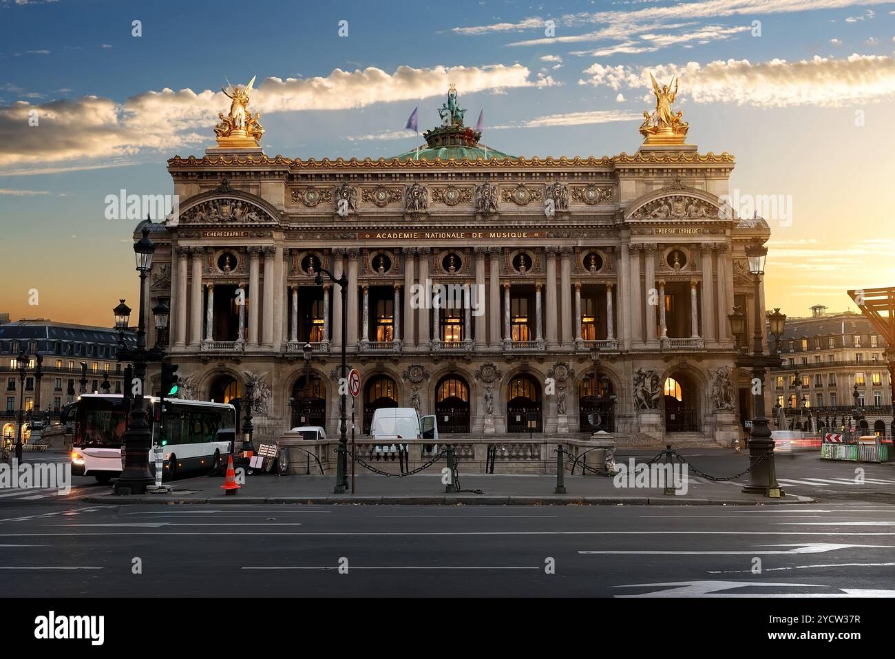 Parisian Grand Opera Stock Photo - Alamy