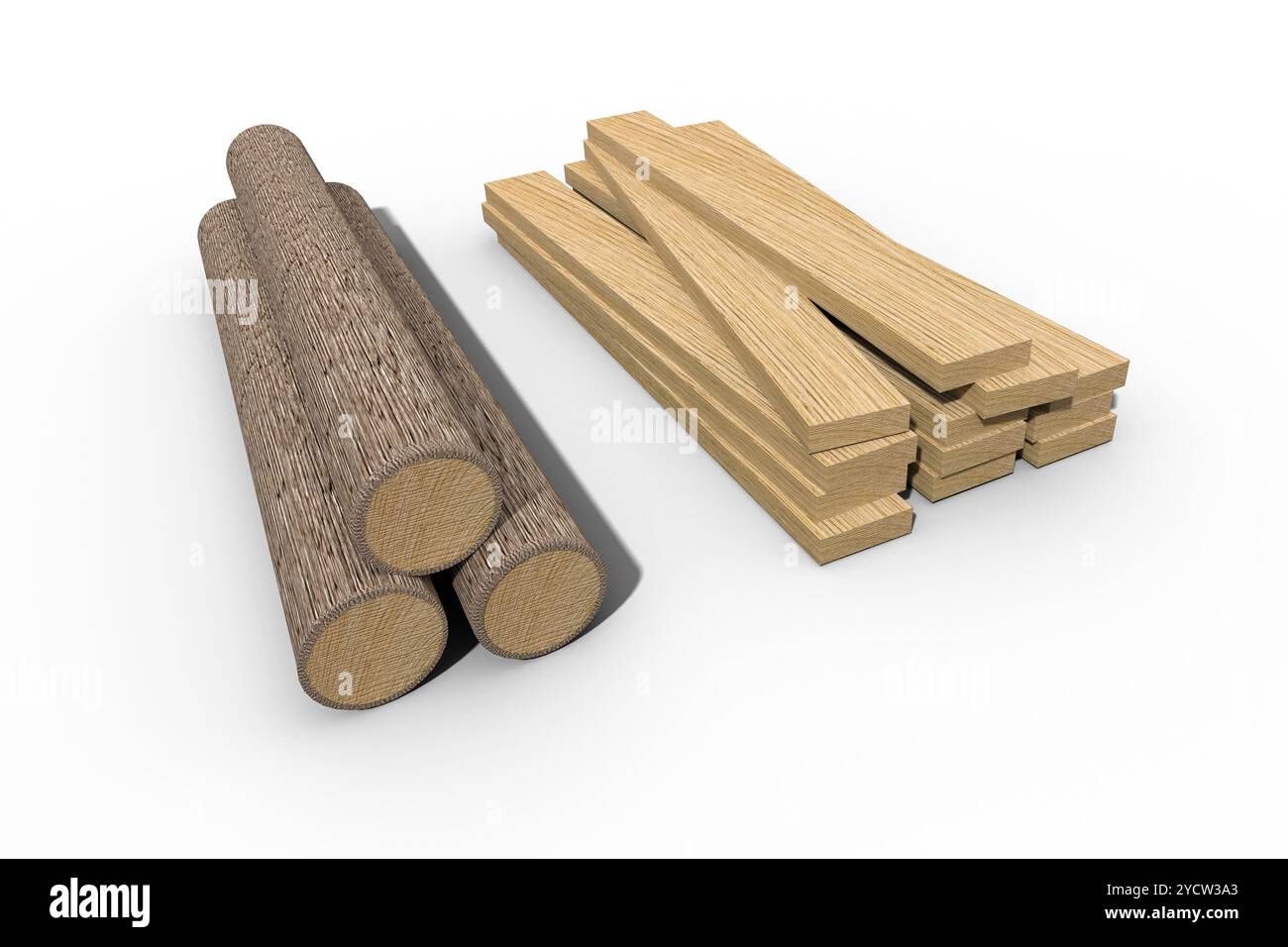 Wooden Skats in a stack Stock Photo - Alamy