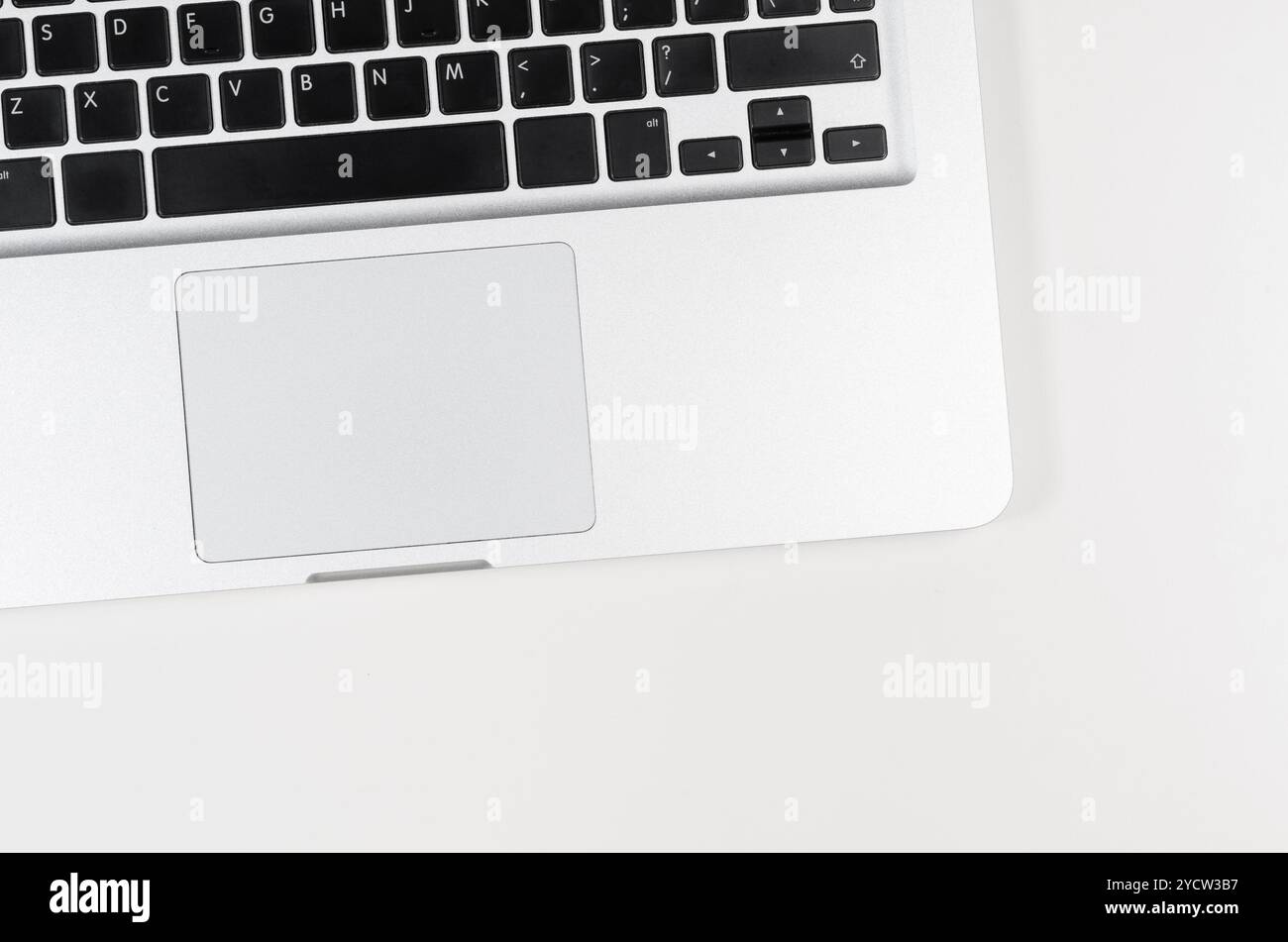 Modern laptop computer, top view Stock Photo - Alamy