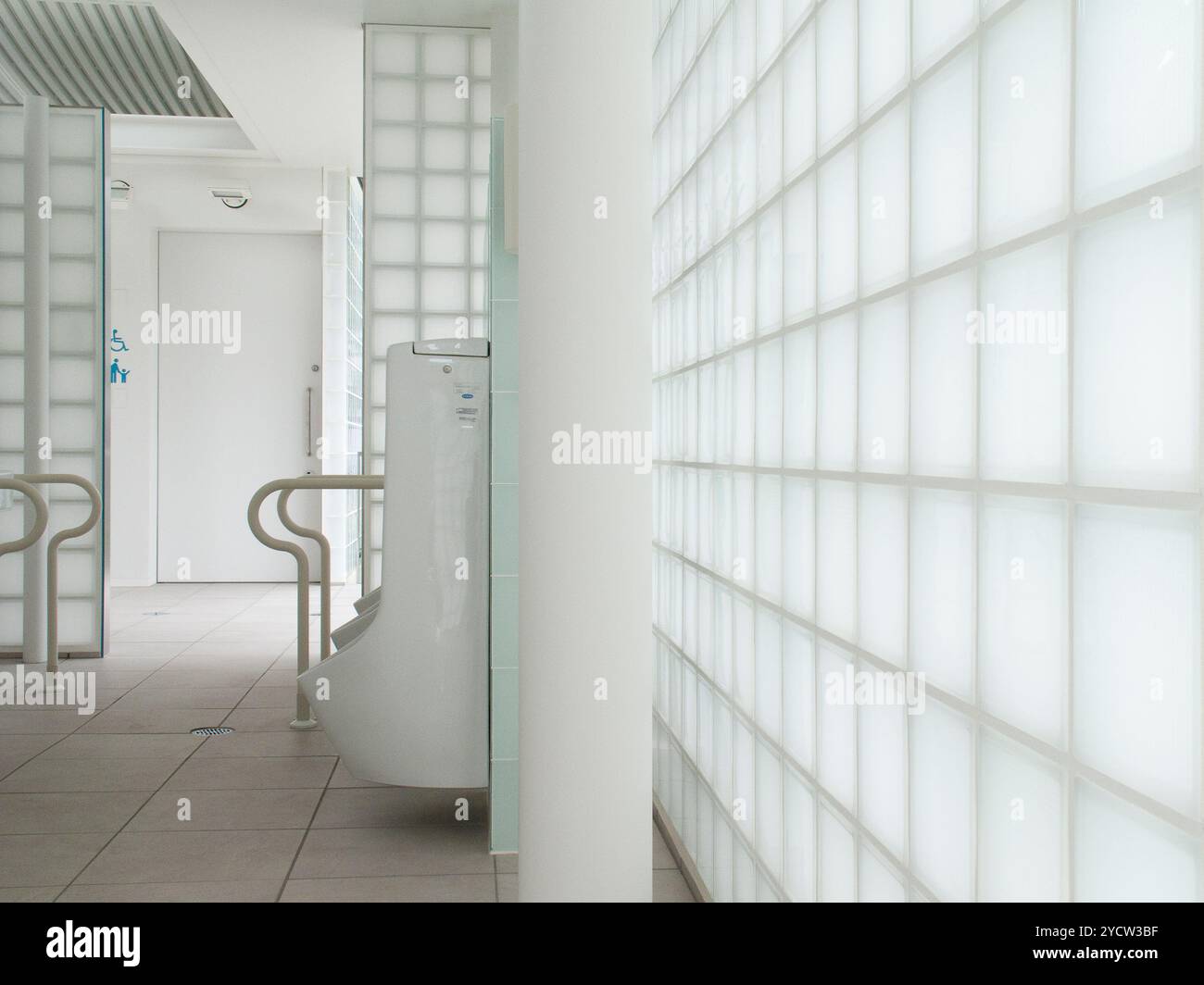 Clean public toilet Stock Photo - Alamy