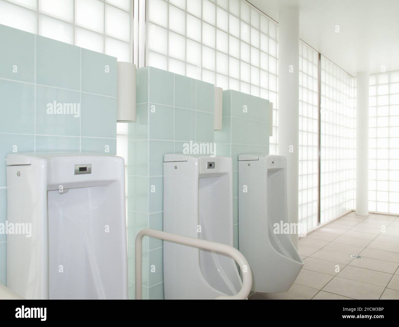 Clean public toilet Stock Photo - Alamy