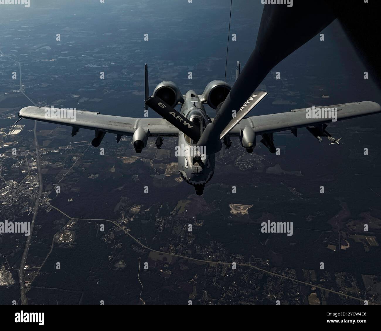 A U.S. Air Force A-10 Thunderbolt II assigned to the 23rd Fighter Group ...