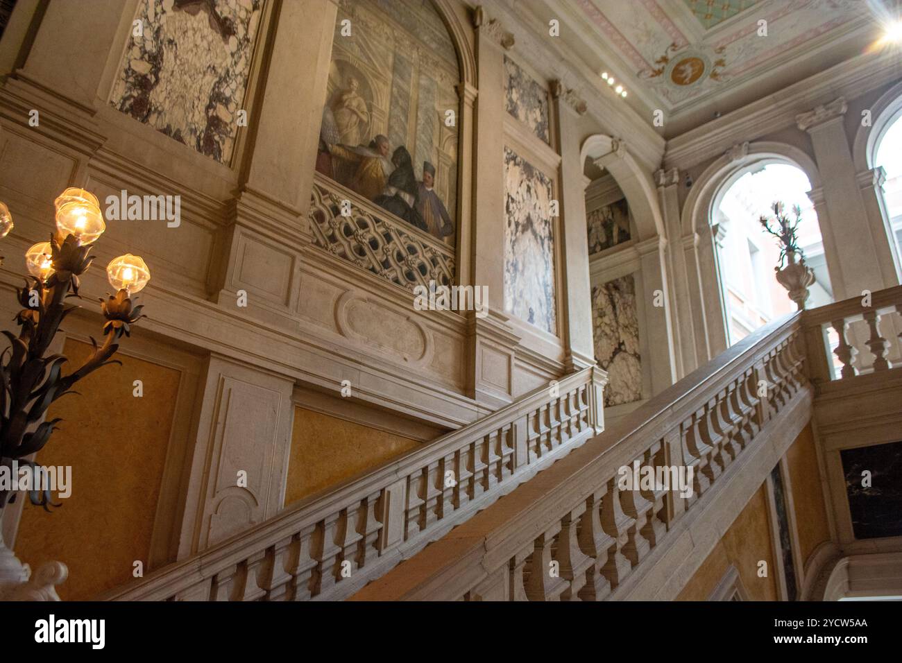 VENICE, ITALY - MARCH 18, 2023: Palazzo Grassi or Palazzo Grassi-Stucky ...