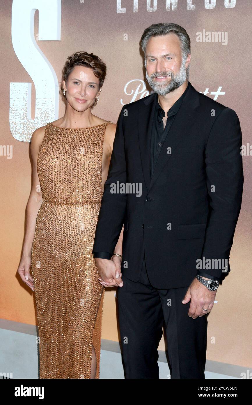 Los Angeles, USA. 23, October, 2024. Pictured left to right, Jill Wagner, David Lemanowicz at ...